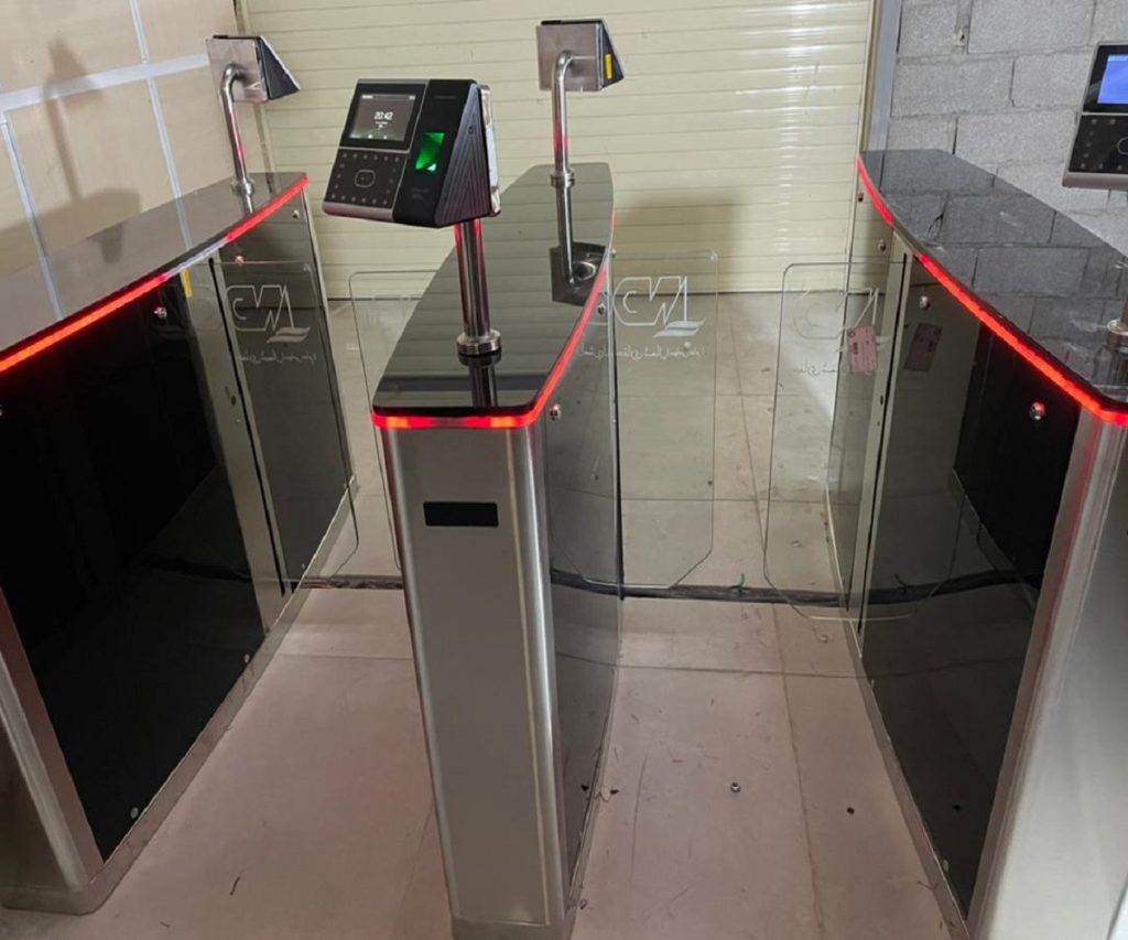 گیت کنترل تردد شیشه ای سریع مدل SA-SG402